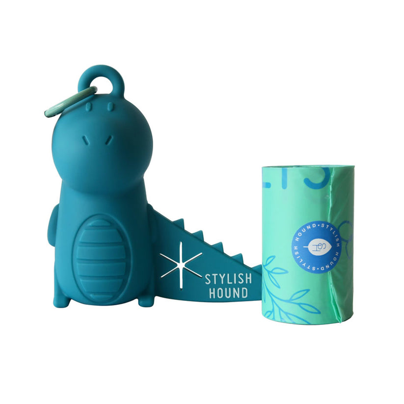 Dino Poop Bag Holder | Afterpay | Stylish Hound